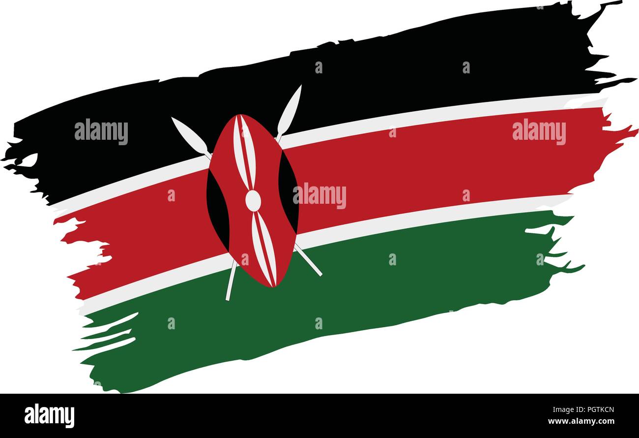 Kenya flag, vector illustration Stock Vector Image & Art - Alamy