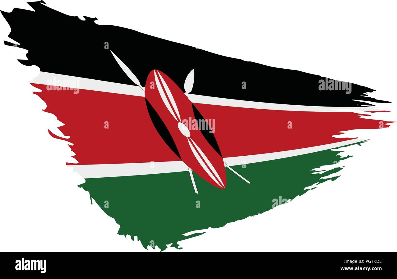 Kenya flag, vector illustration Stock Vector Image & Art - Alamy