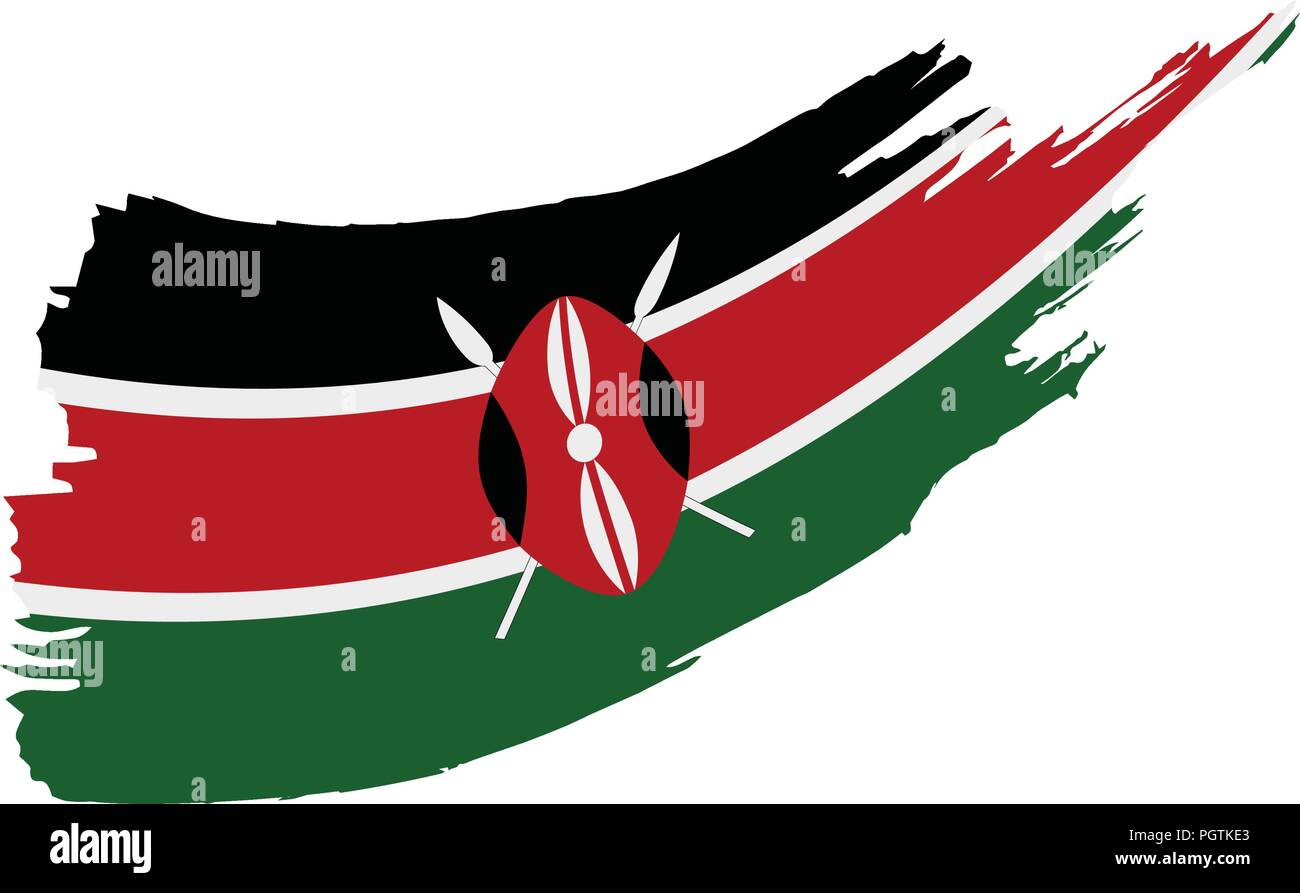 Kenya flag, vector illustration Stock Vector Image & Art - Alamy