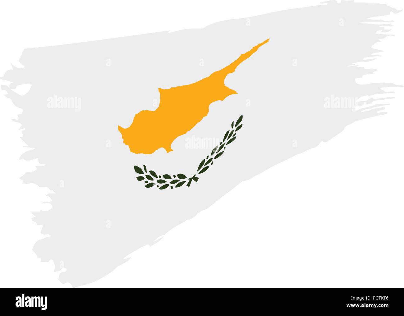 Cyprus flag, vector illustration Stock Vector Image & Art - Alamy