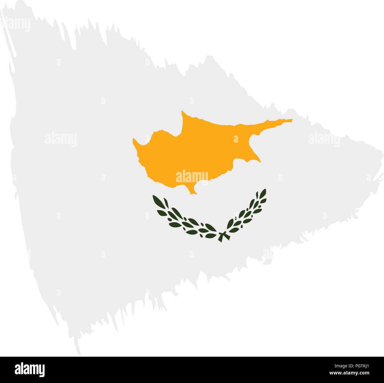 Cyprus flag, vector illustration Stock Vector Image & Art - Alamy