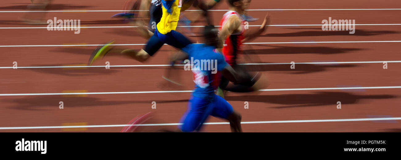 100 m run men hi-res stock photography and images - Alamy