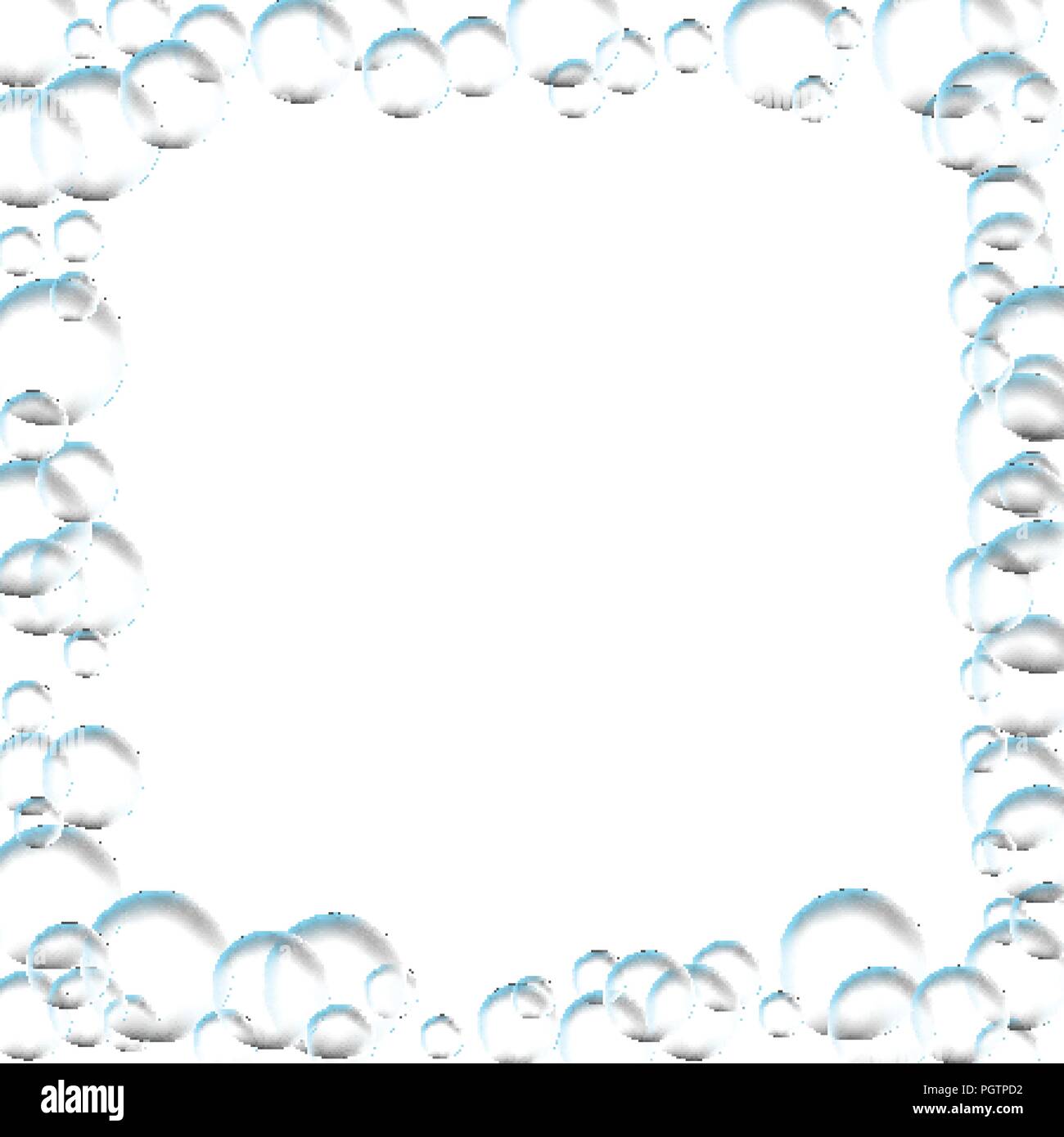 Bubble Border Clip Art