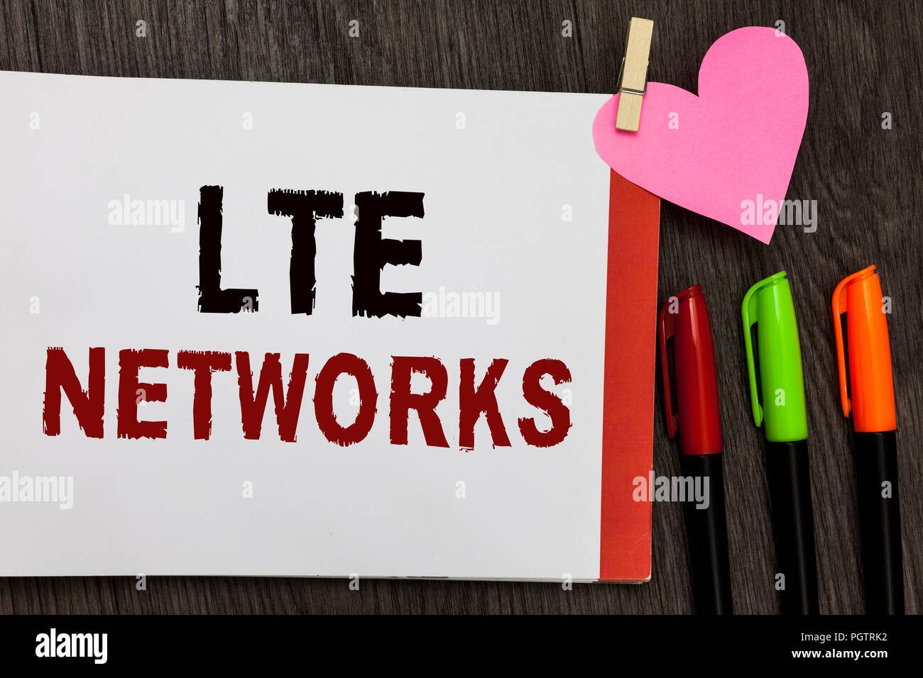 Word writing text Lte Networks. Business concept for Fastest network ...