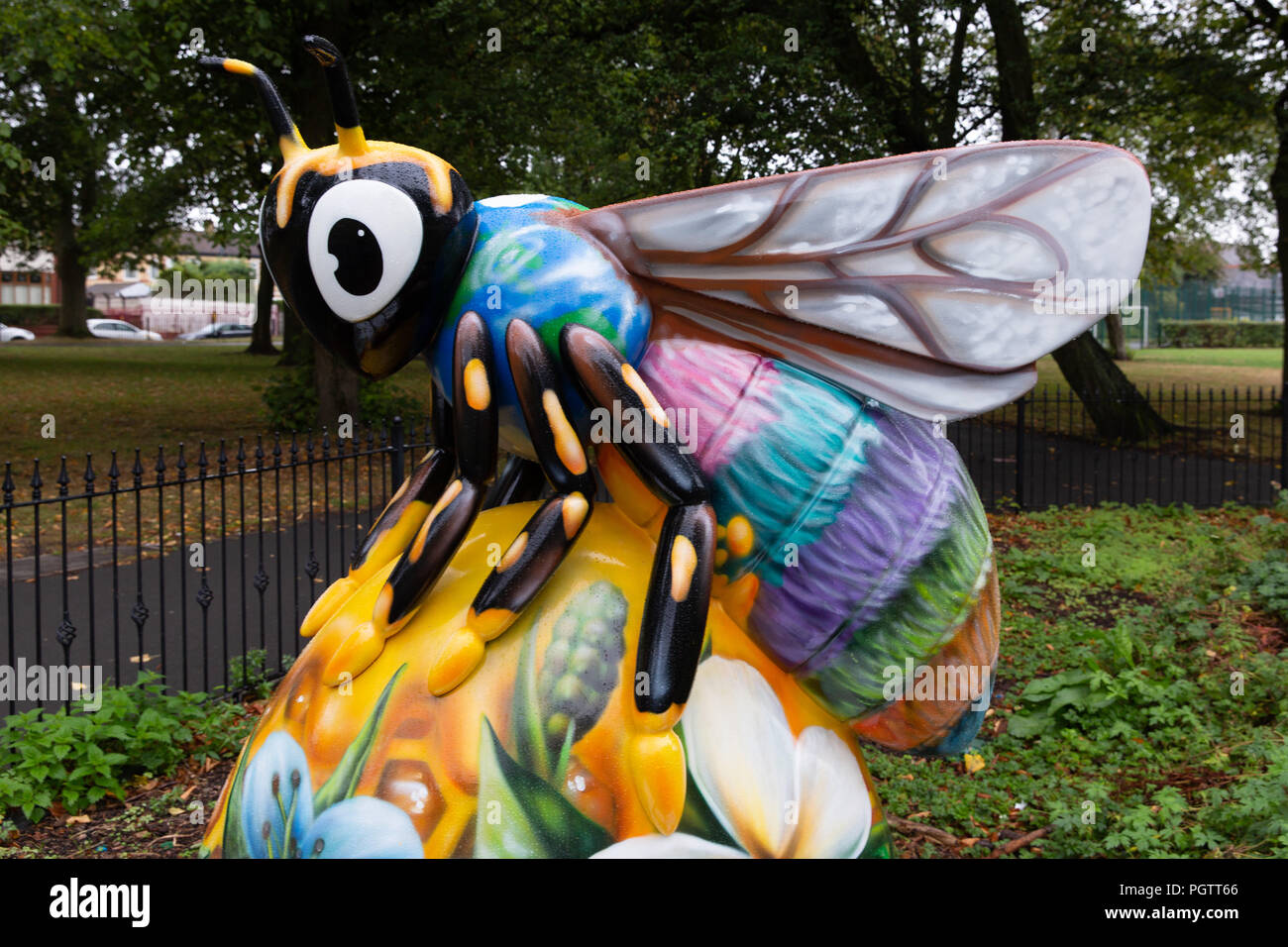 Crowcroft Park, Longsight (85 of 101 Stock Photo - Alamy