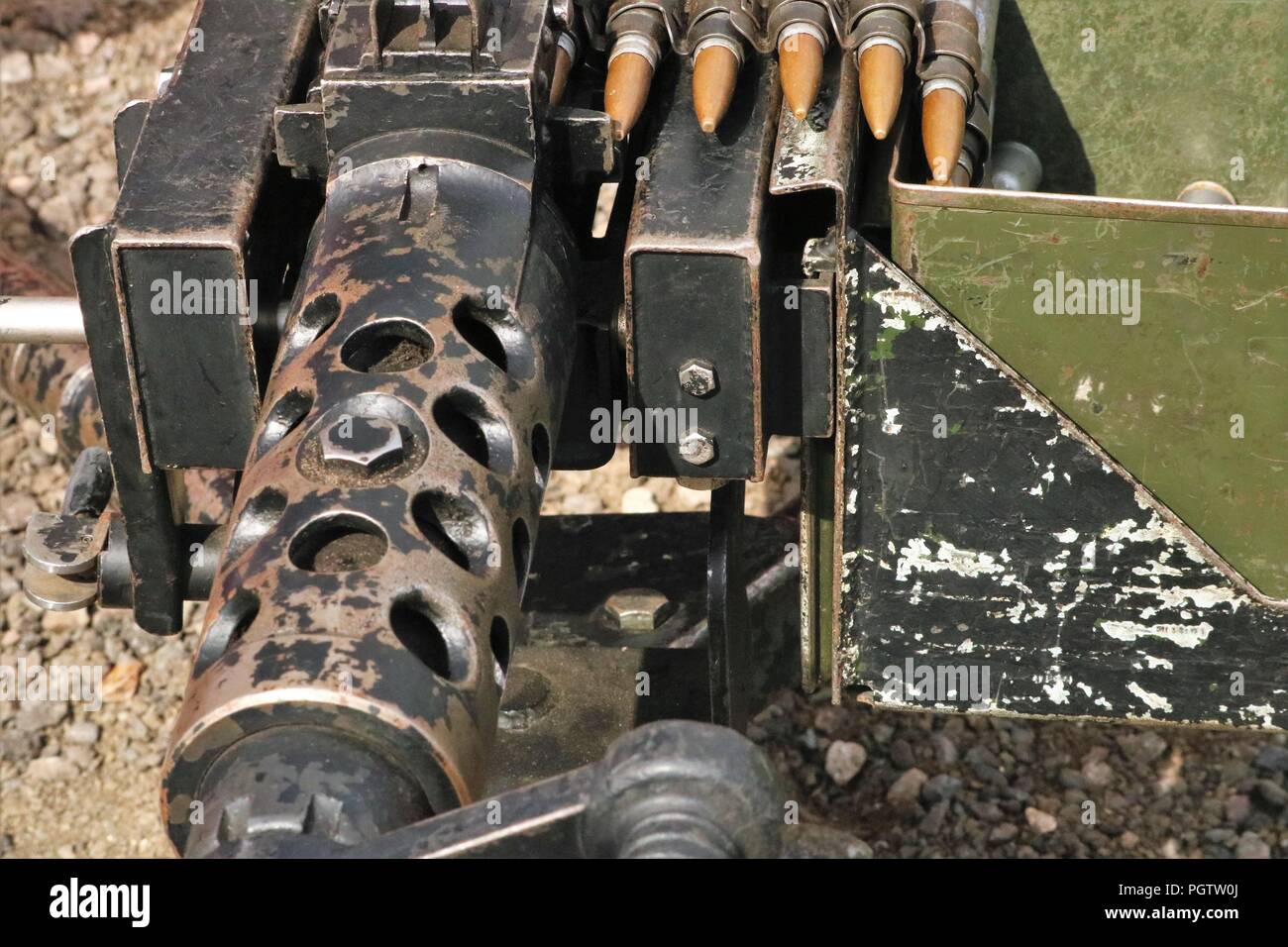 Machine gun motorcycle hi-res stock photography and images - Alamy
