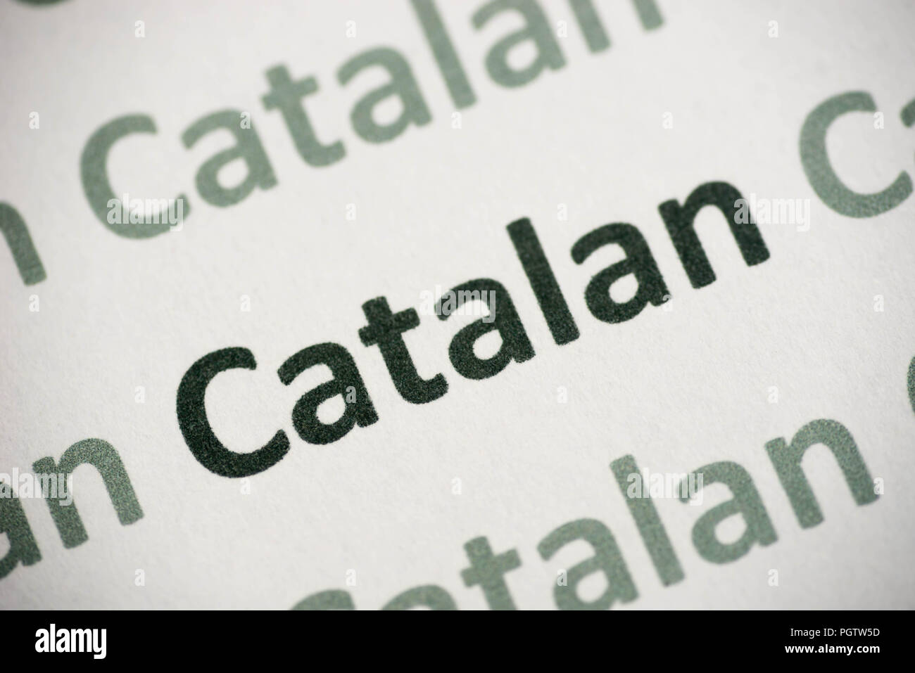 English catalan language hi-res stock photography and images - Alamy
