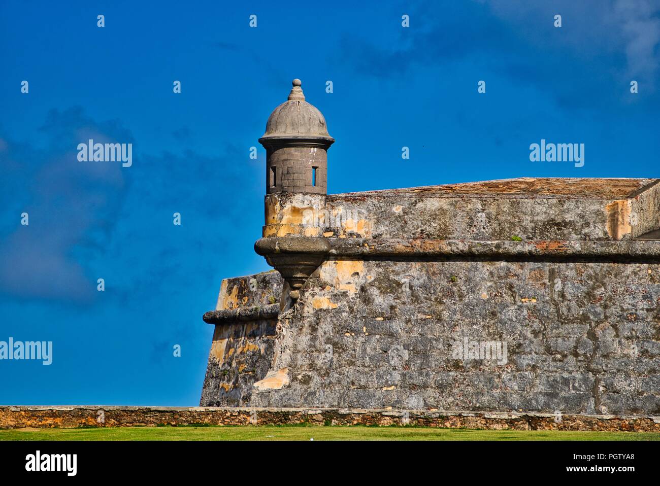 El Moro Castle in Old San Juan, Puerto Rico Stock Photo - Alamy
