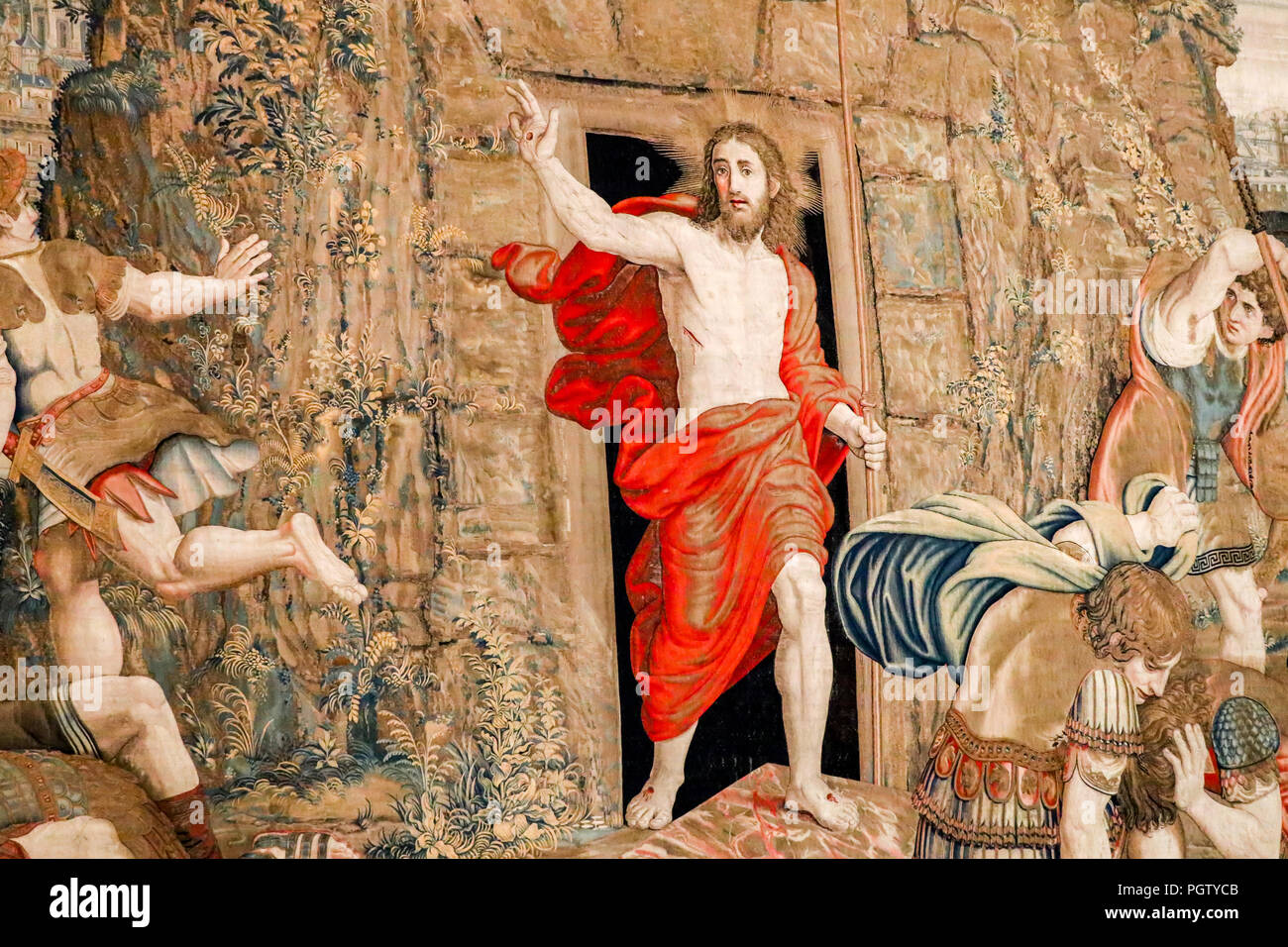 Vatican tapestry hi-res stock photography and images - Alamy