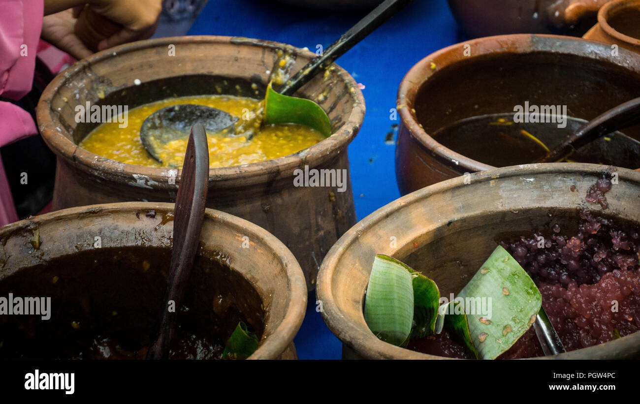 Indonesian traditional sweet porridge for dessert and very famous ...