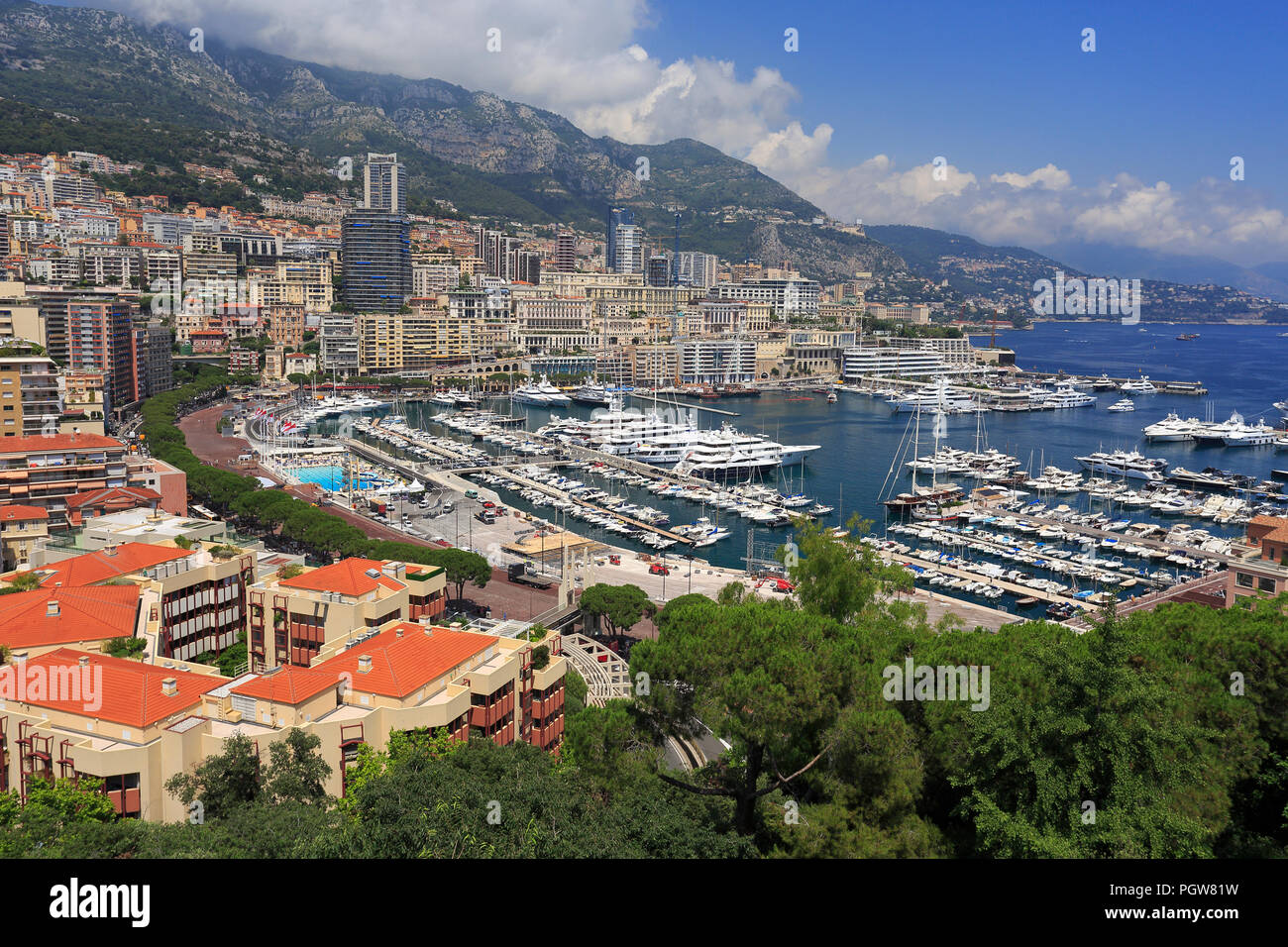 Azure sea and the majestic peaks hi-res stock photography and images - Alamy