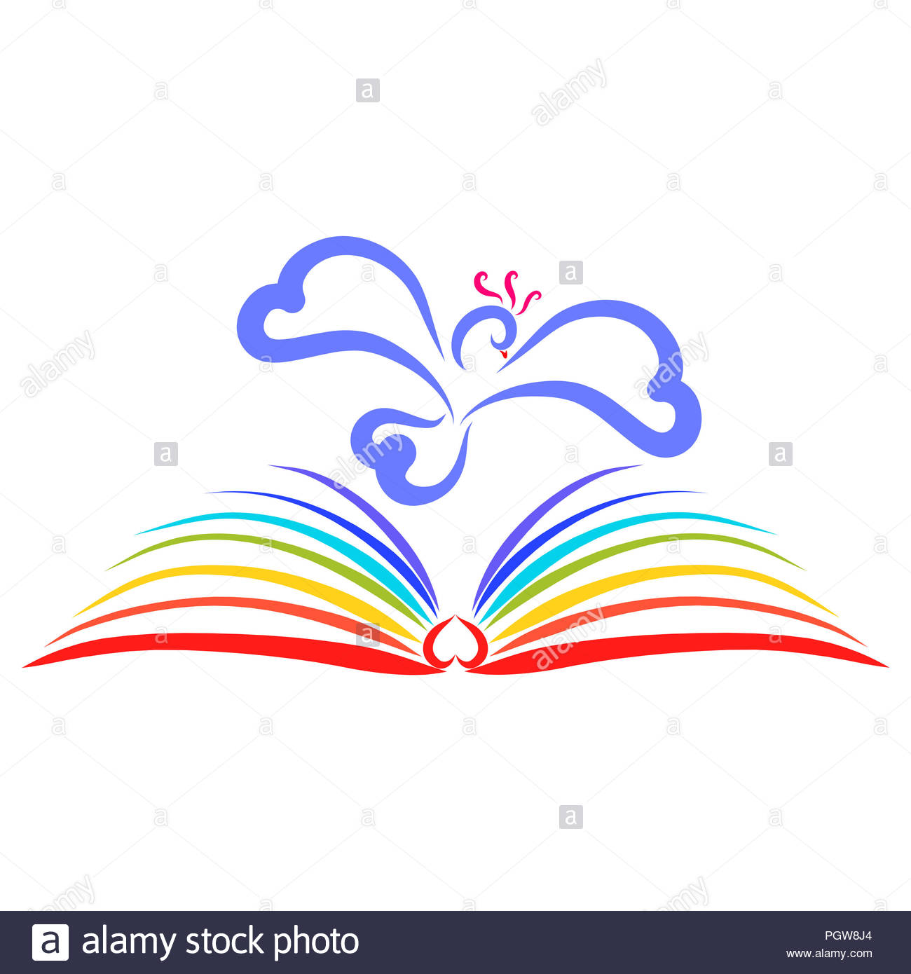Book Open Pages Flying Stock Photos & Book Open Pages Flying Stock ...