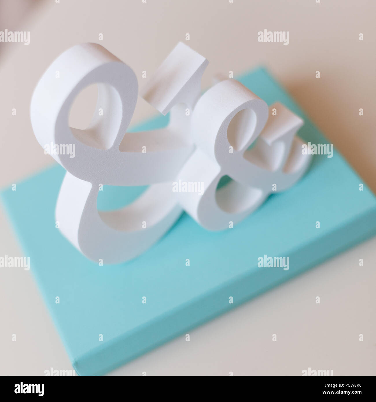 symbols with blue box Stock Photo - Alamy