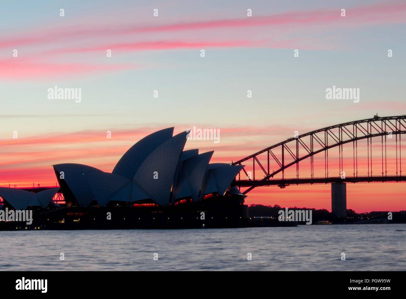 The sydney opera house sunset hi-res stock photography and images - Alamy
