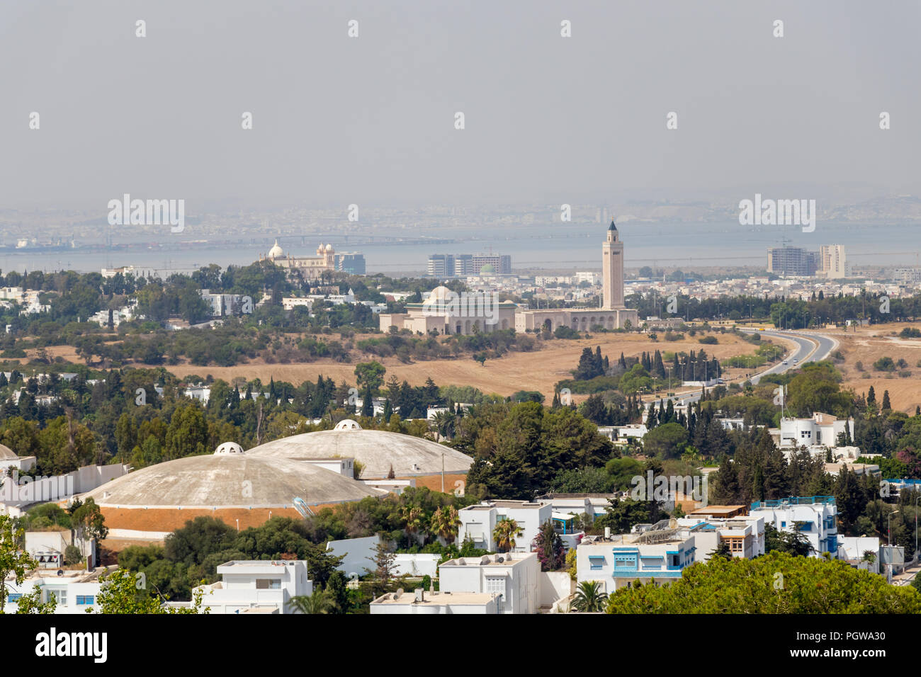 Carthage tunisia aerial hi-res stock photography and images - Alamy