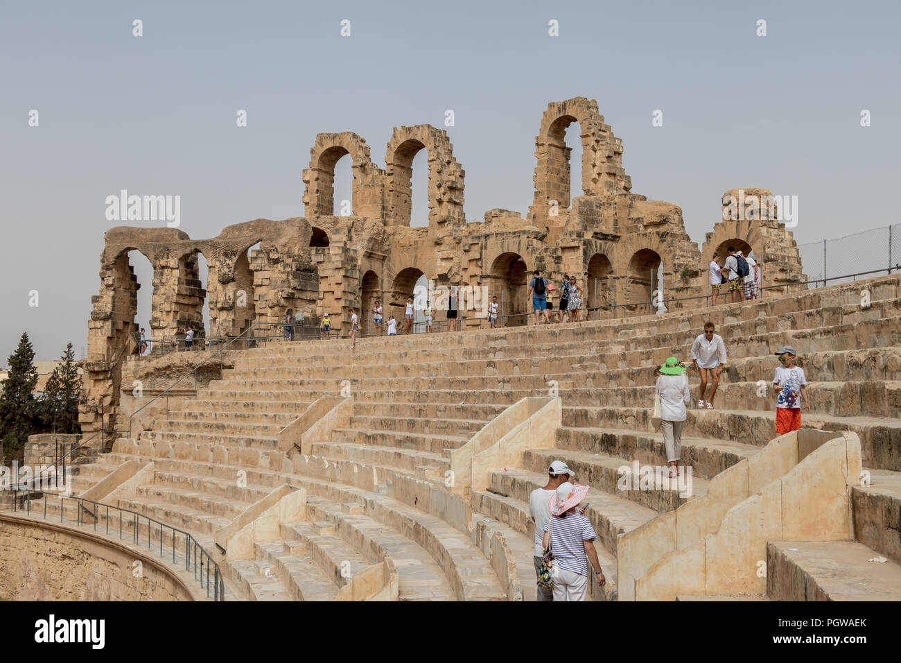 The Third Largest Roman Amphitheatre And The Best Preserved In Africa the-third-largest-roman-amphitheatre-and-the-best-preserved-in-africa