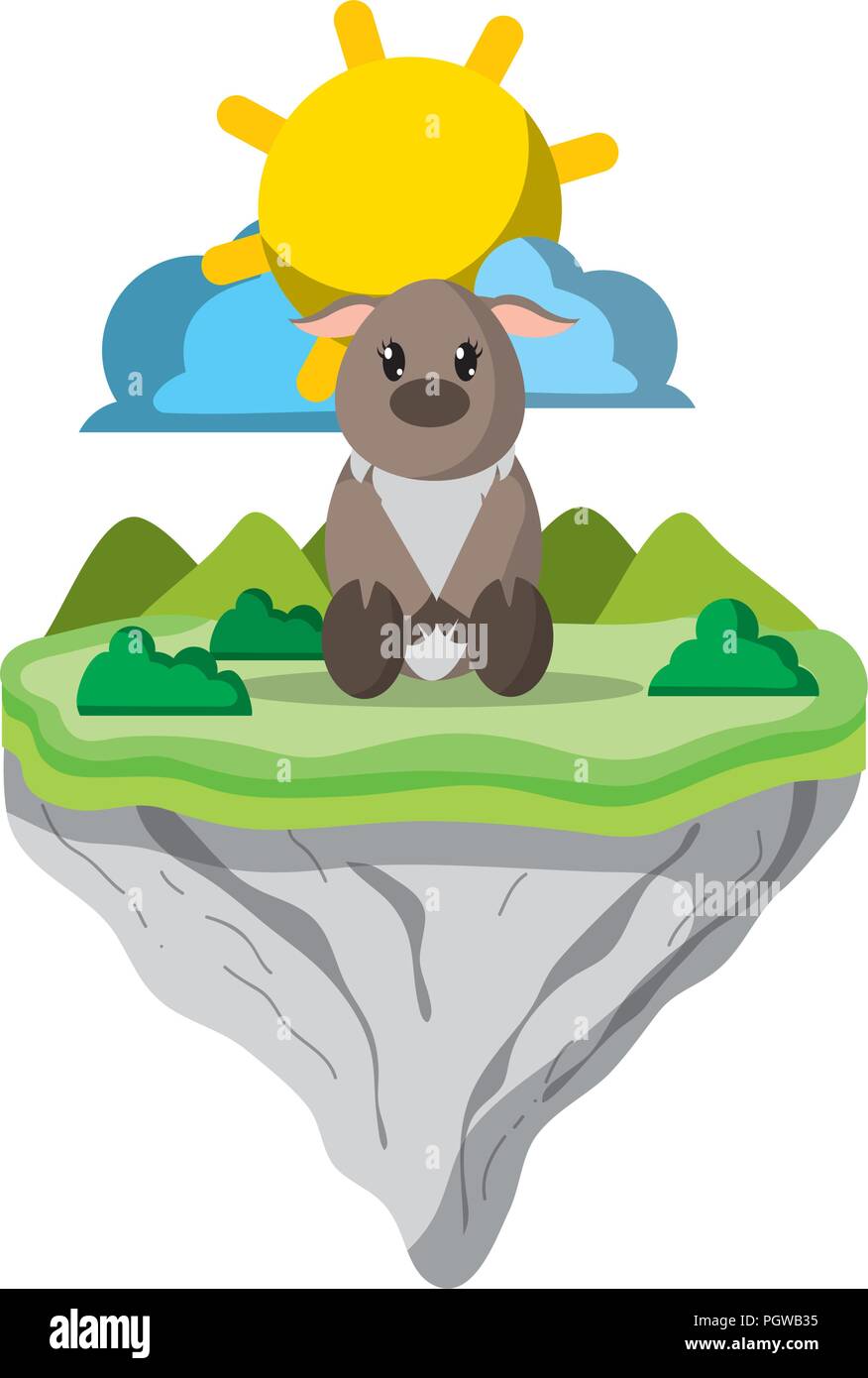 Female deer Stock Vector Images - Alamy