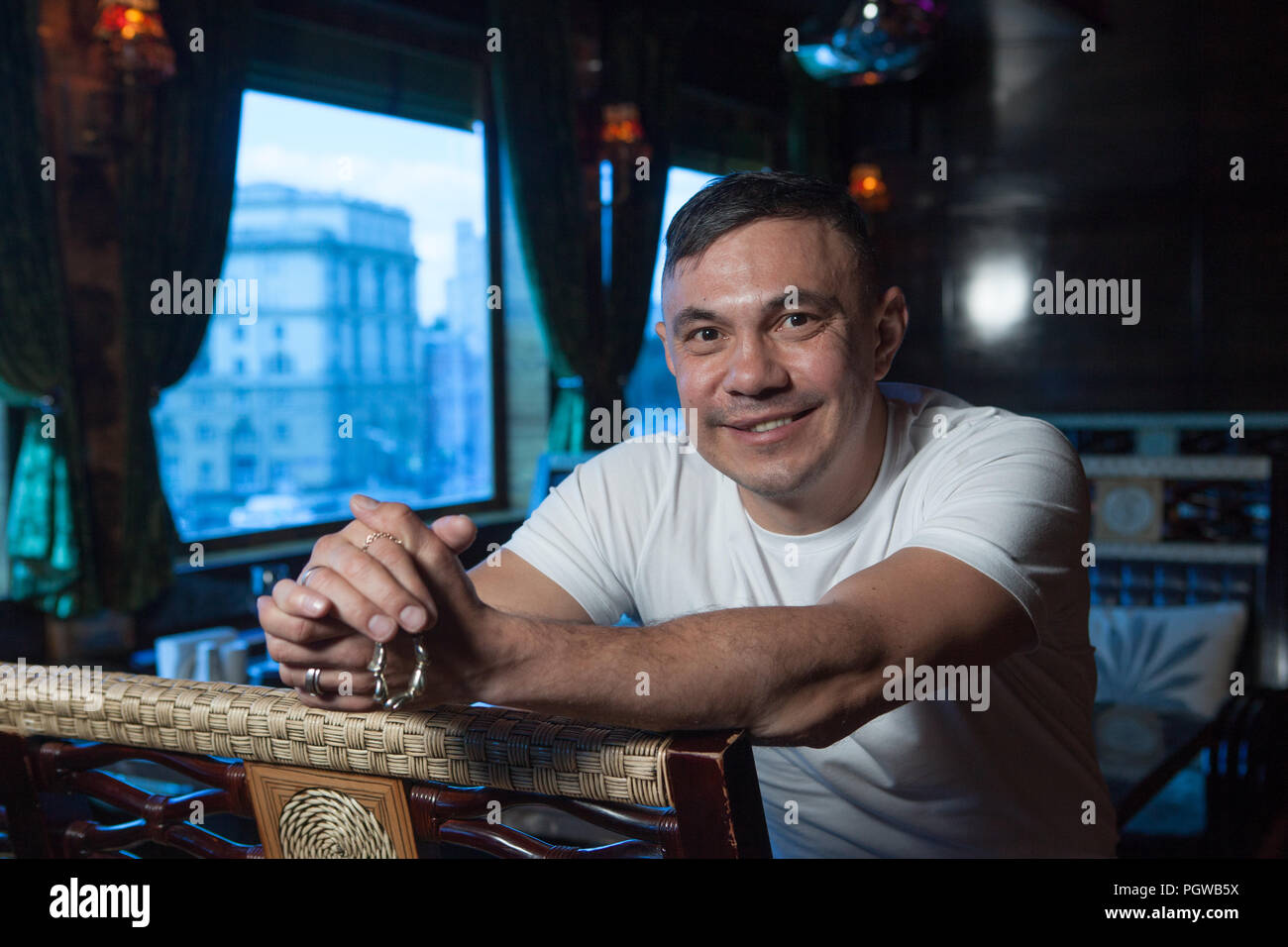 Russian boxer Kostya Tszyu Stock Photo - Alamy
