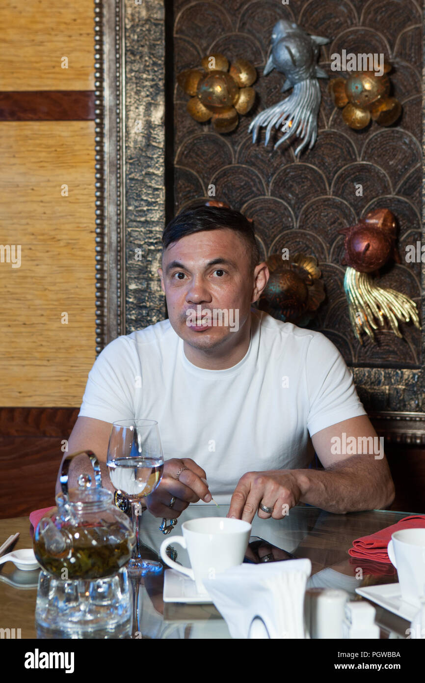 Russian boxer Kostya Tszyu Stock Photo - Alamy