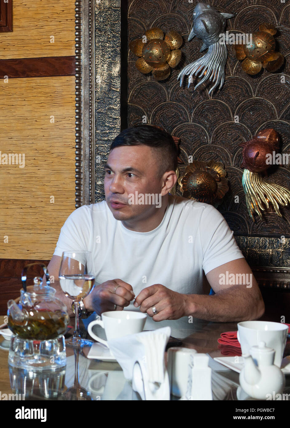 Russian boxer Kostya Tszyu Stock Photo - Alamy