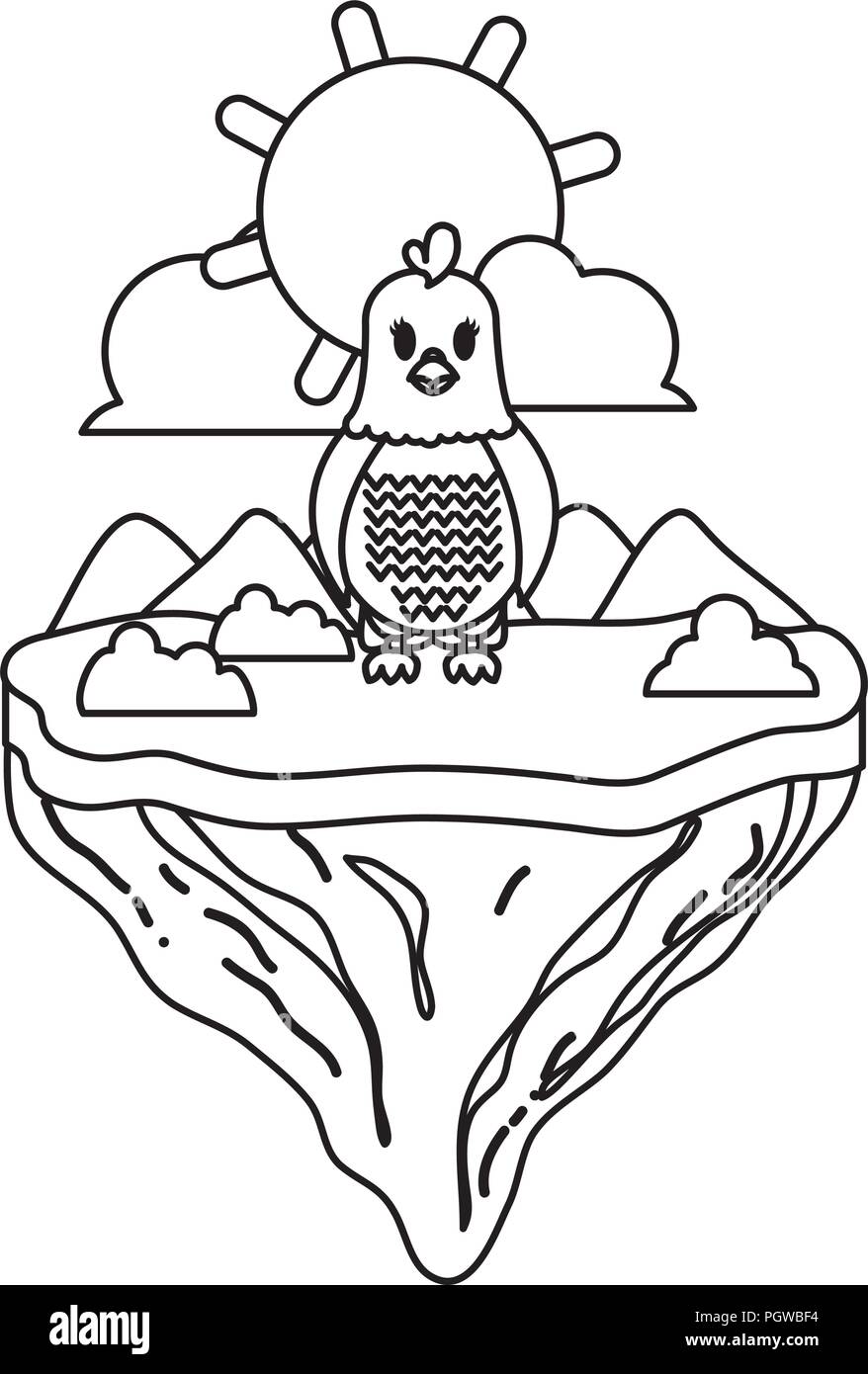 Power line in front Stock Vector Images - Alamy