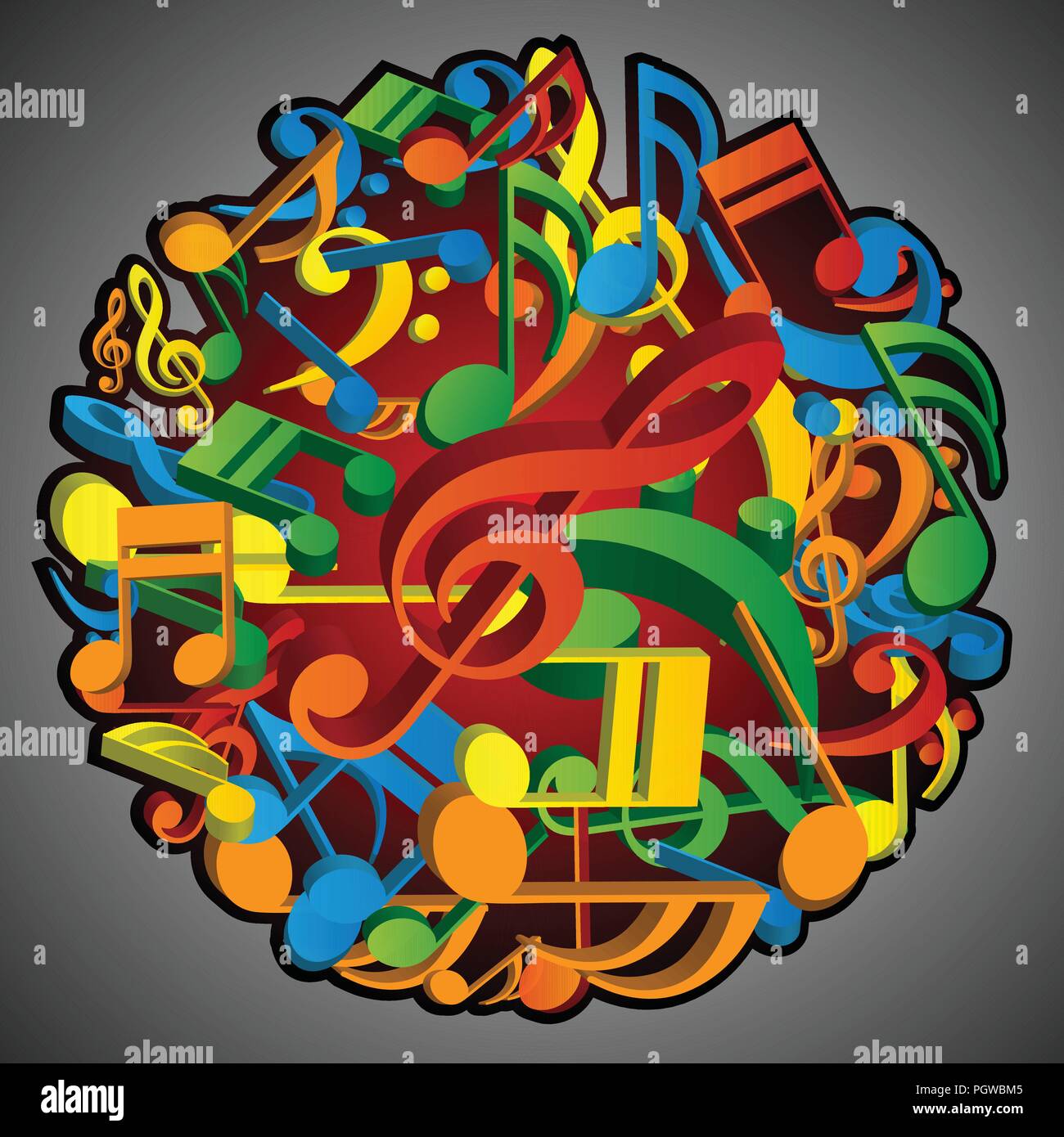 Singing from cover Stock Vector Images - Alamy