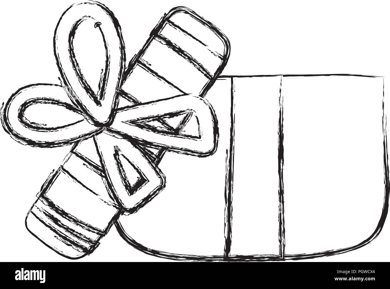 Grunge open present box hi-res stock photography and images - Alamy