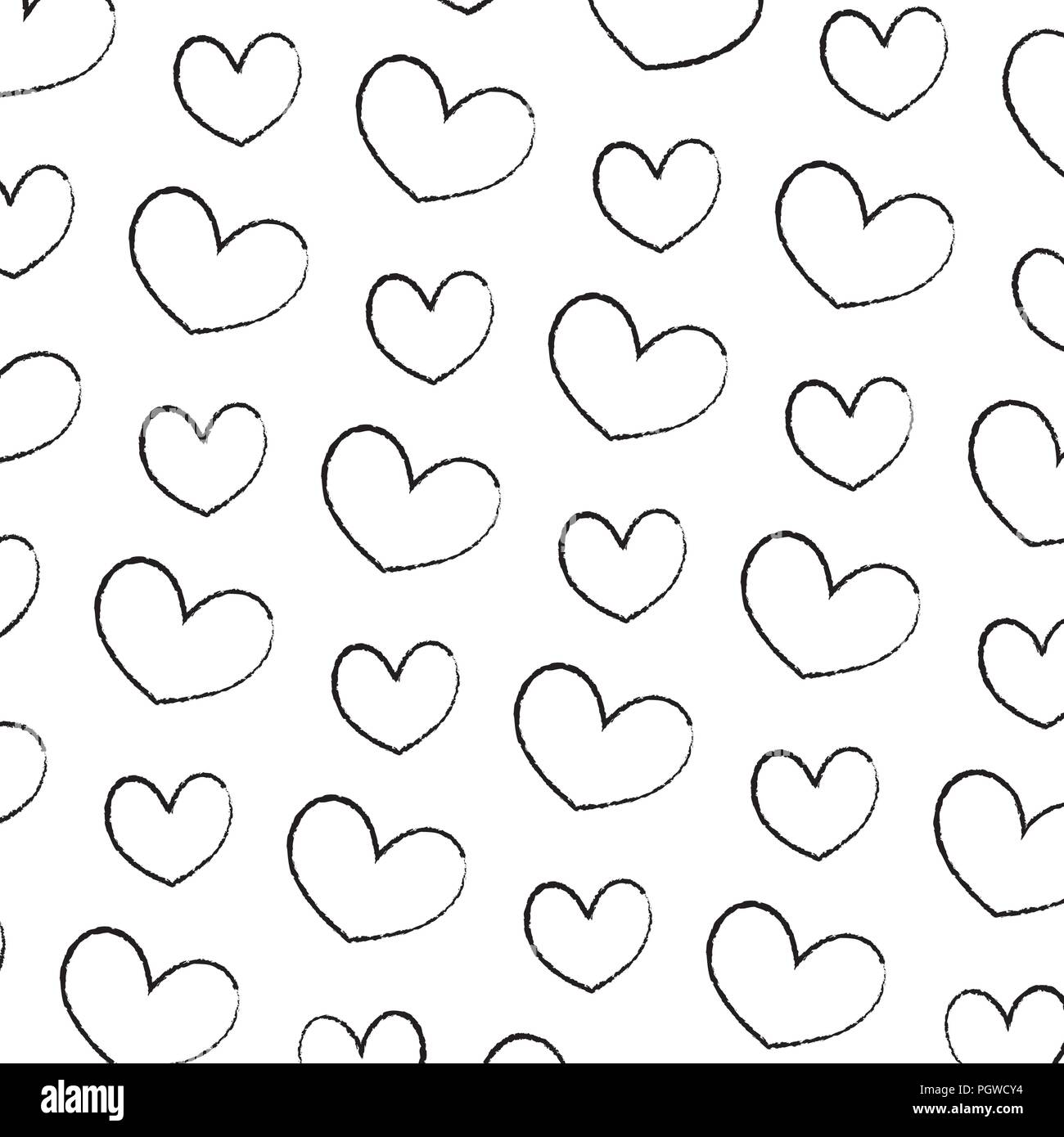 grunge nice heart love symbol background Stock Vector Image & Art - Alamy