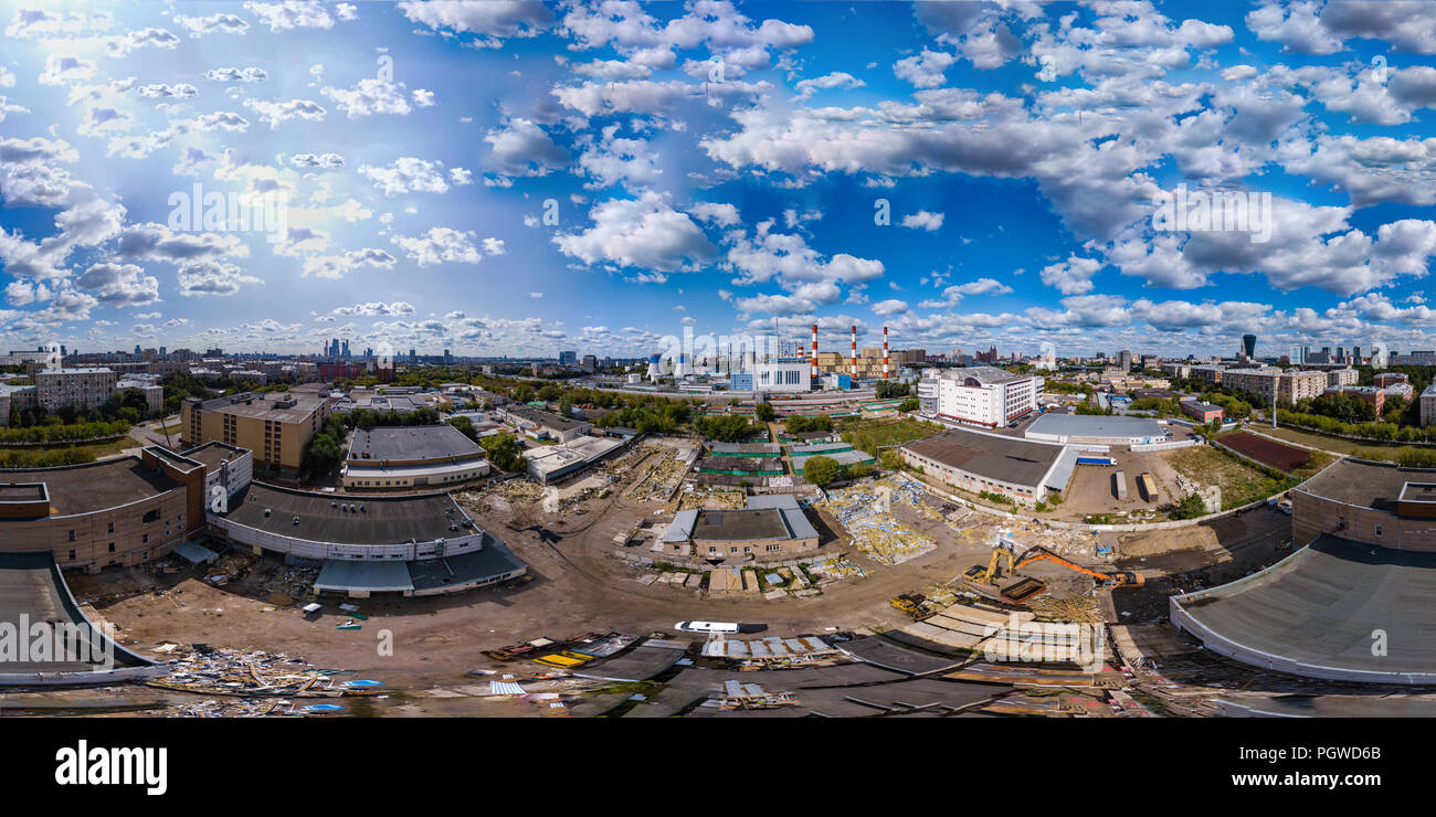 Moscow panorama 360 hi-res stock photography and images - Alamy