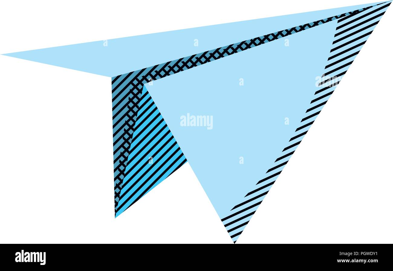 paper plane origami object design Stock Vector Image & Art - Alamy