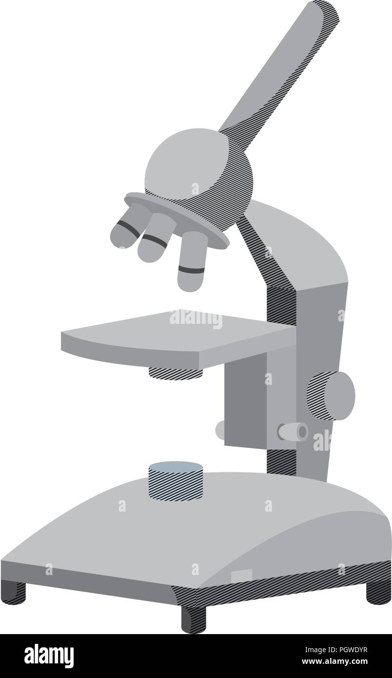 science microscope labortory object design Stock Vector Image & Art - Alamy