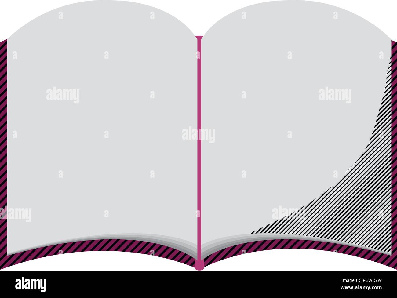 open education notebook school utensil Stock Vector Image & Art - Alamy