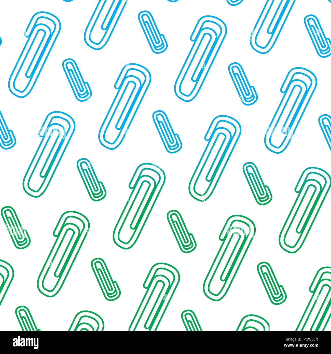 metal clips tool to paper background Stock Vector Image & Art - Alamy