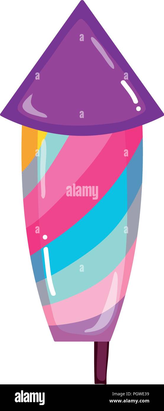 firework object to celebration holiday event Stock Vector Image & Art ...