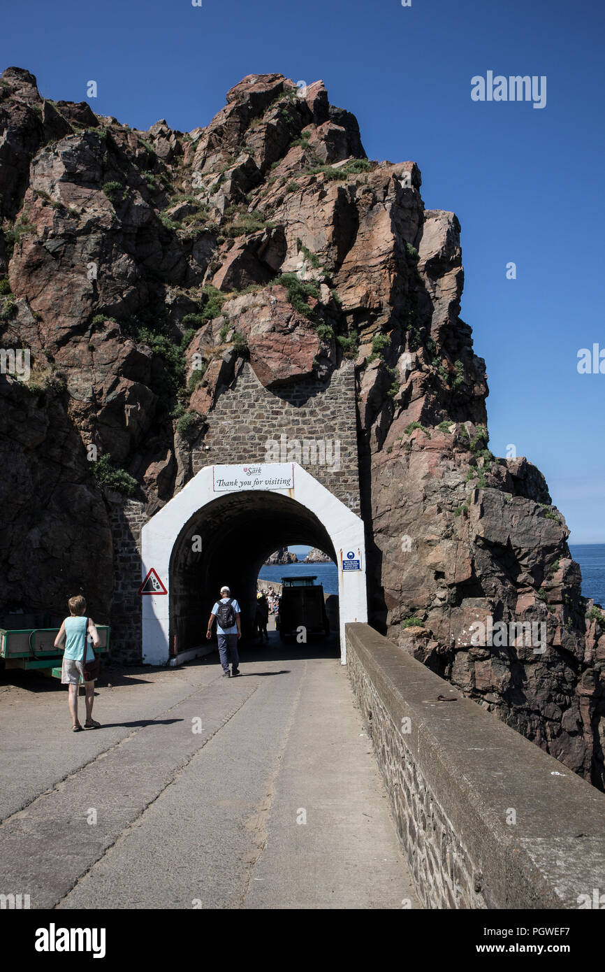 Sark Island, near Guernsey, and part of the Channel Islands Stock Photo ...