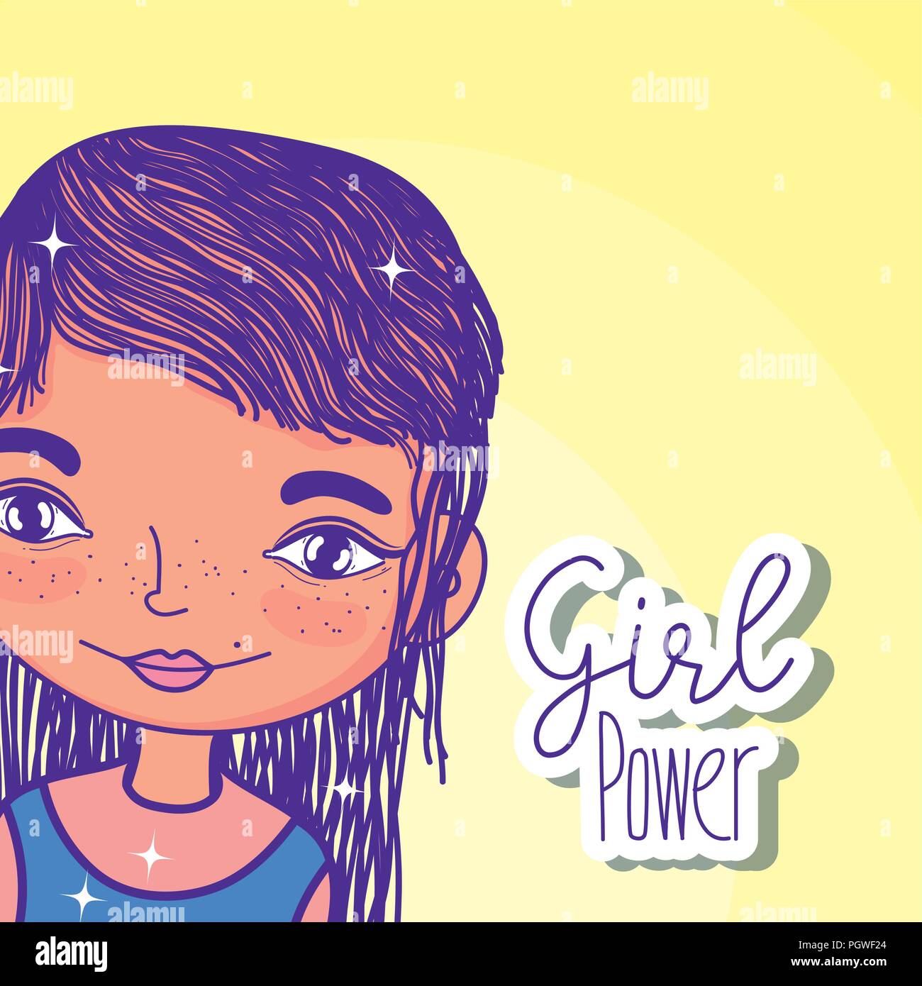 Cartoon Girl Fight High Resolution Stock Photography and Images - Alamy