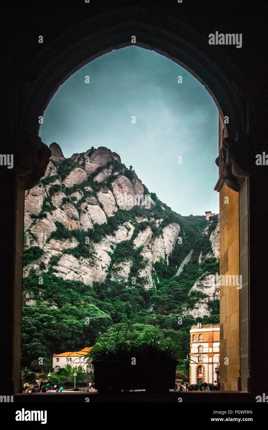Museum of montserrat barcelona hi-res stock photography and images - Alamy