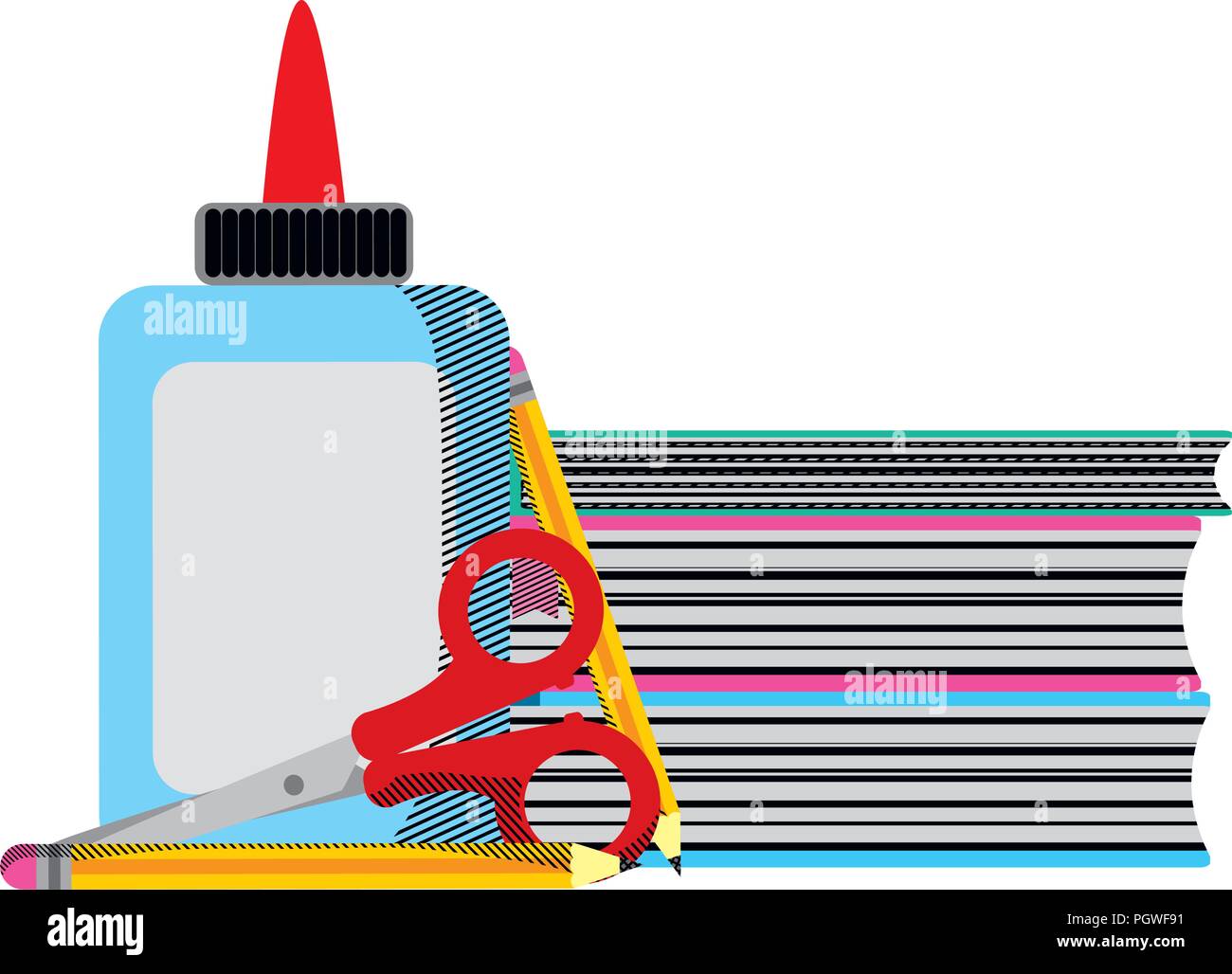 Primary school scissors Stock Vector Images - Alamy