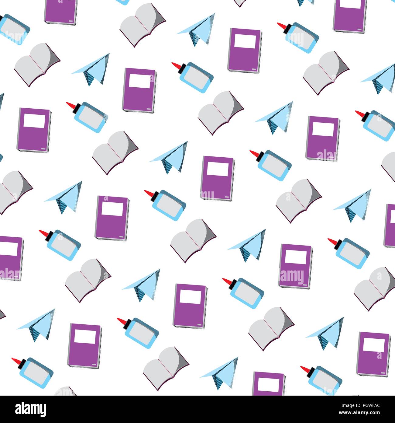 school tools education background design Stock Vector Image & Art - Alamy