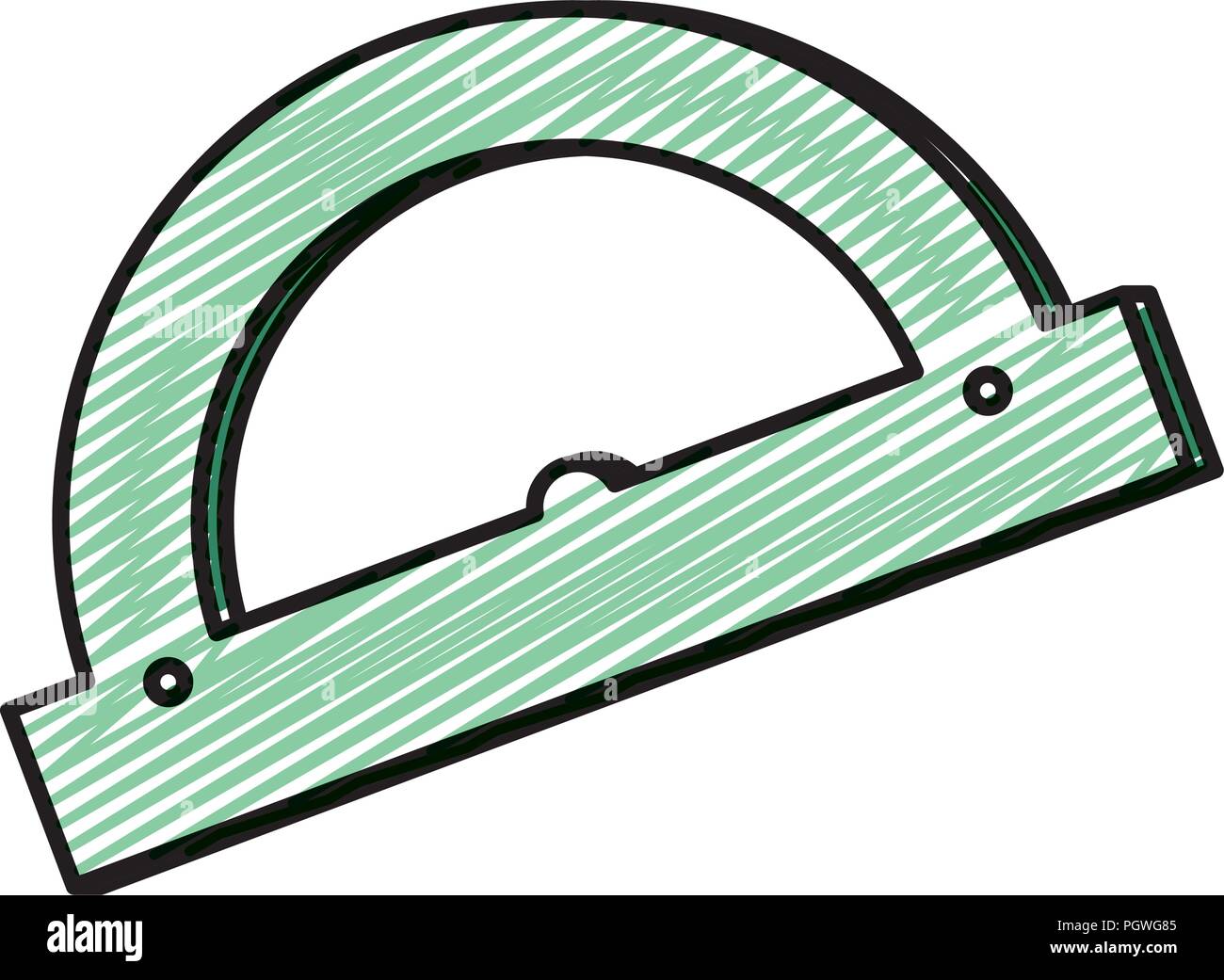 doodle conveyor ruler school tool education Stock Vector Image & Art ...