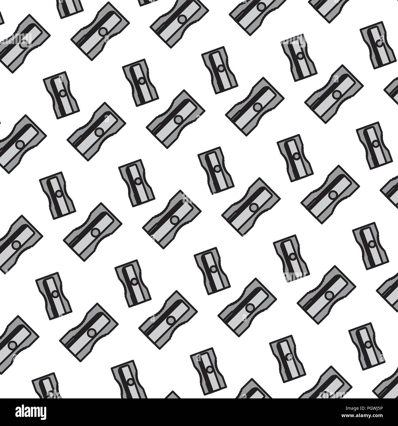 color metal shapener object school background Stock Vector Image & Art ...