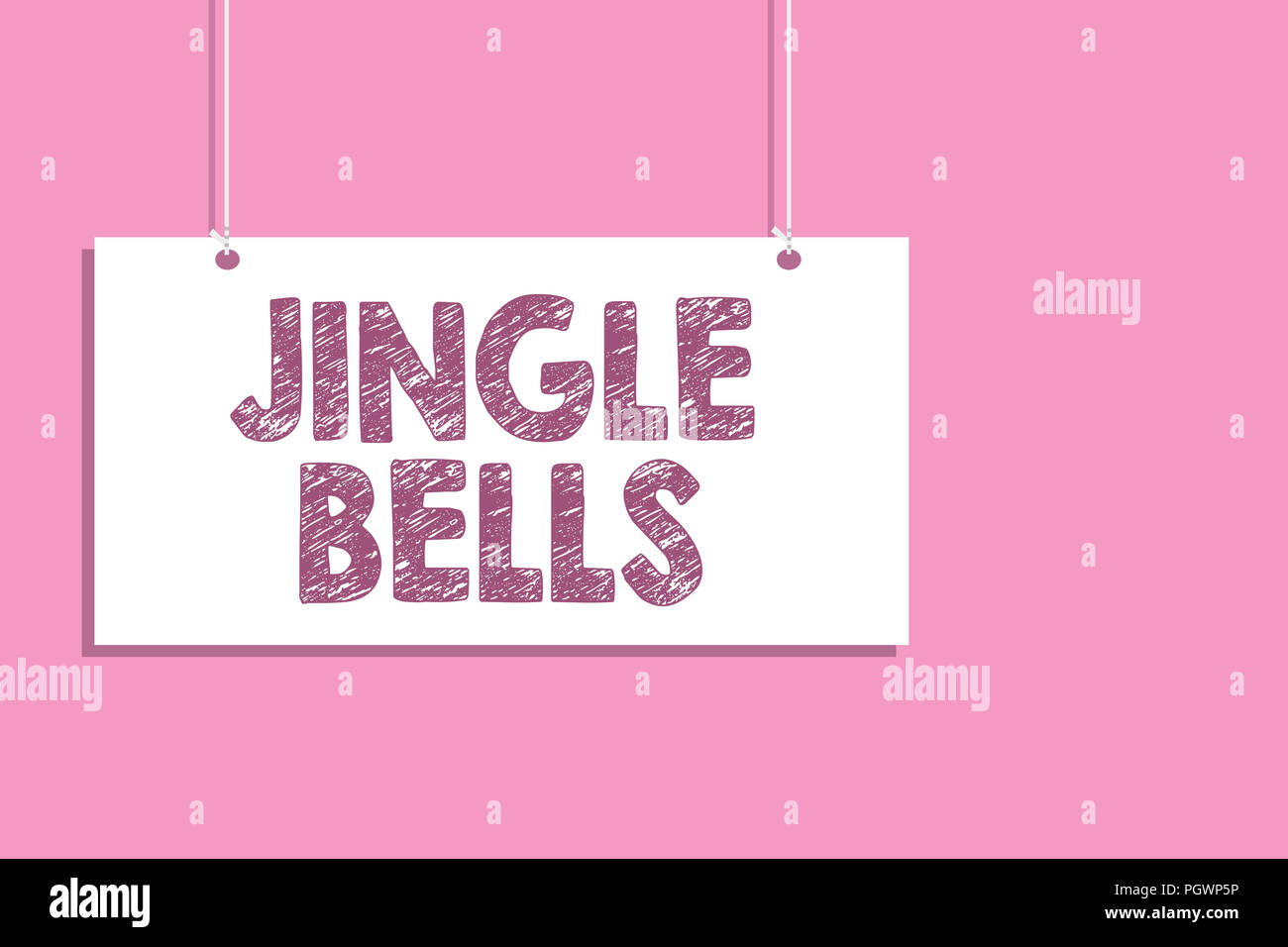Conceptual hand writing showing Jingle Bells. Business photo text Most ...