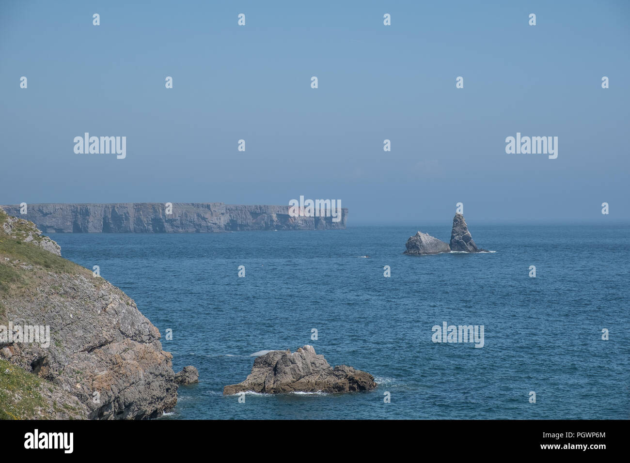 Saint govan's chapel hi-res stock photography and images - Alamy