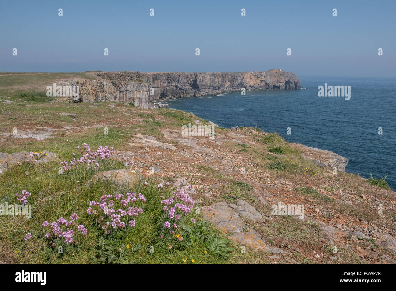 Saint govan's chapel hi-res stock photography and images - Alamy