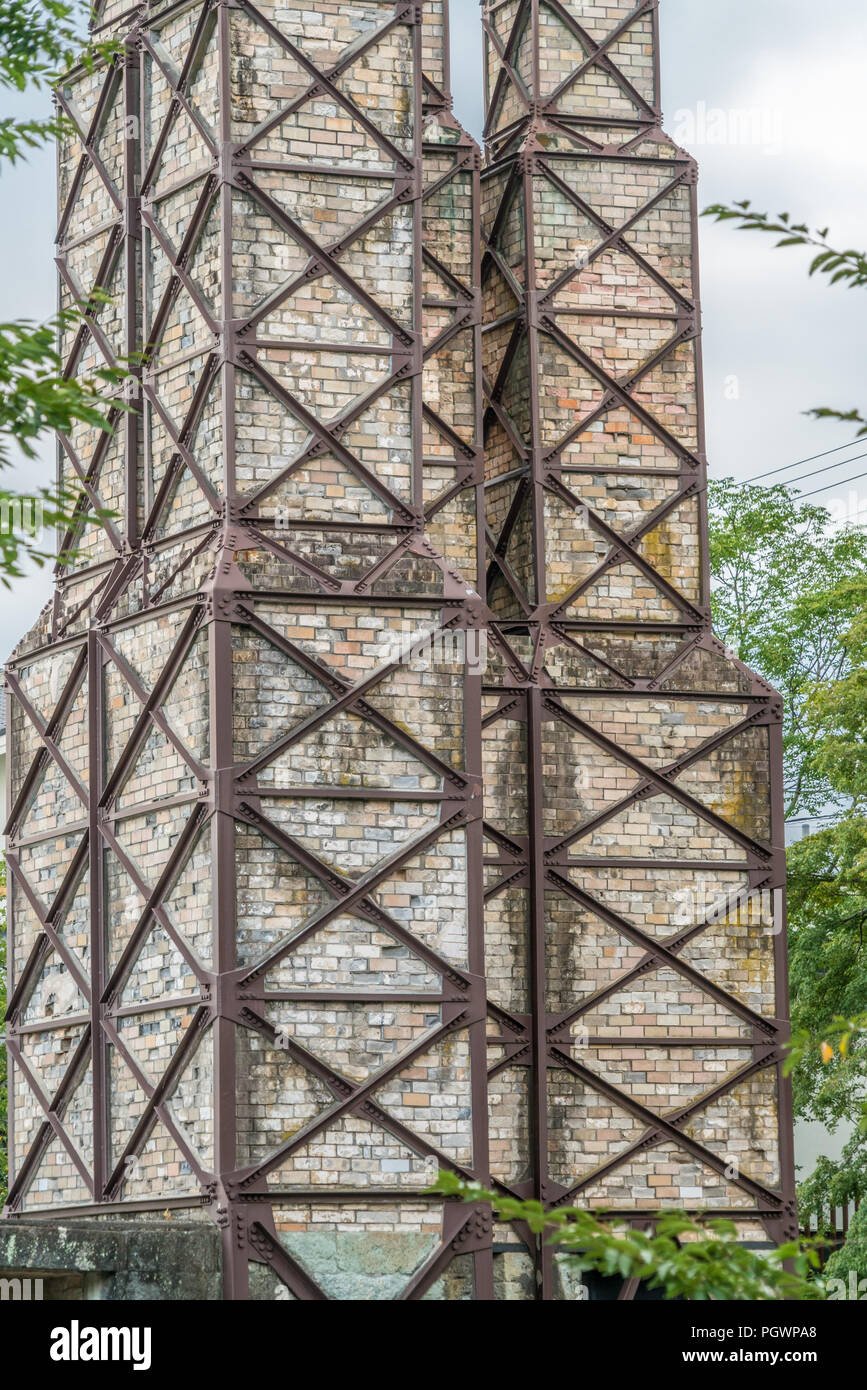Nirayama Reverberatory Furnace (Nirayama Hansharo), Edo Period iron ...