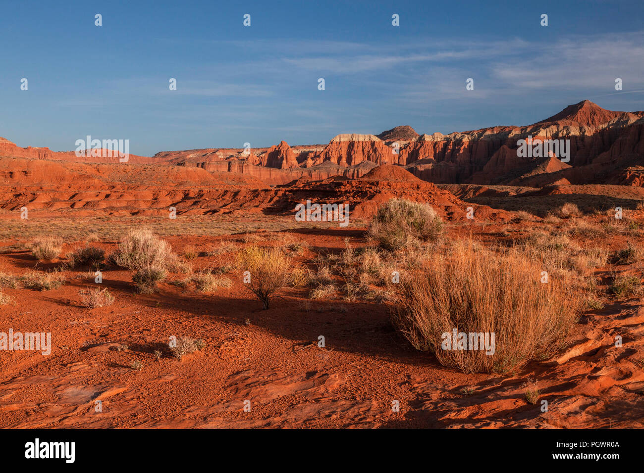 Cathedral Valley, Capitol Reef National Park, Utah Stock Photo - Alamy