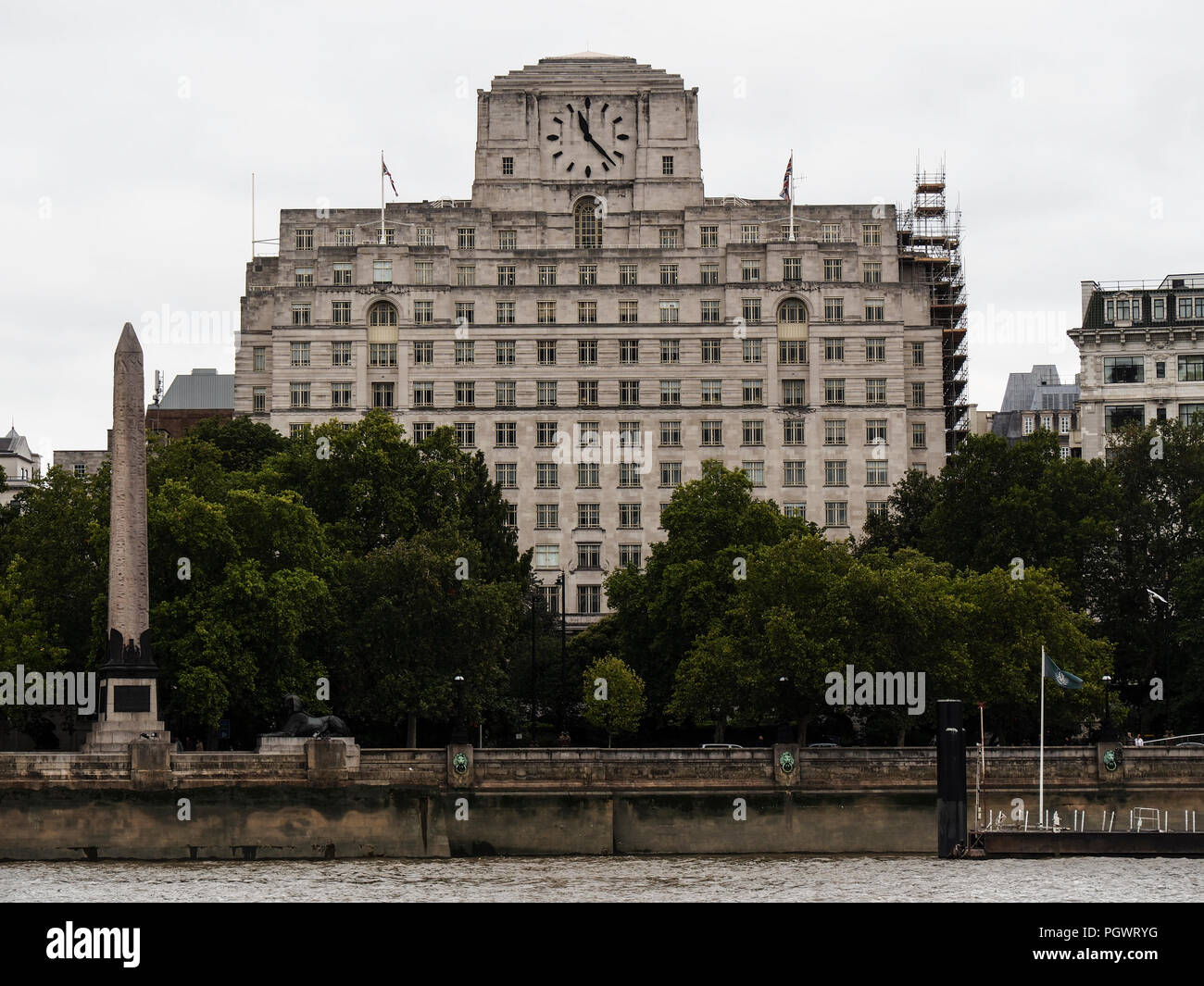 The Shell Building, London Stock Photo - Alamy