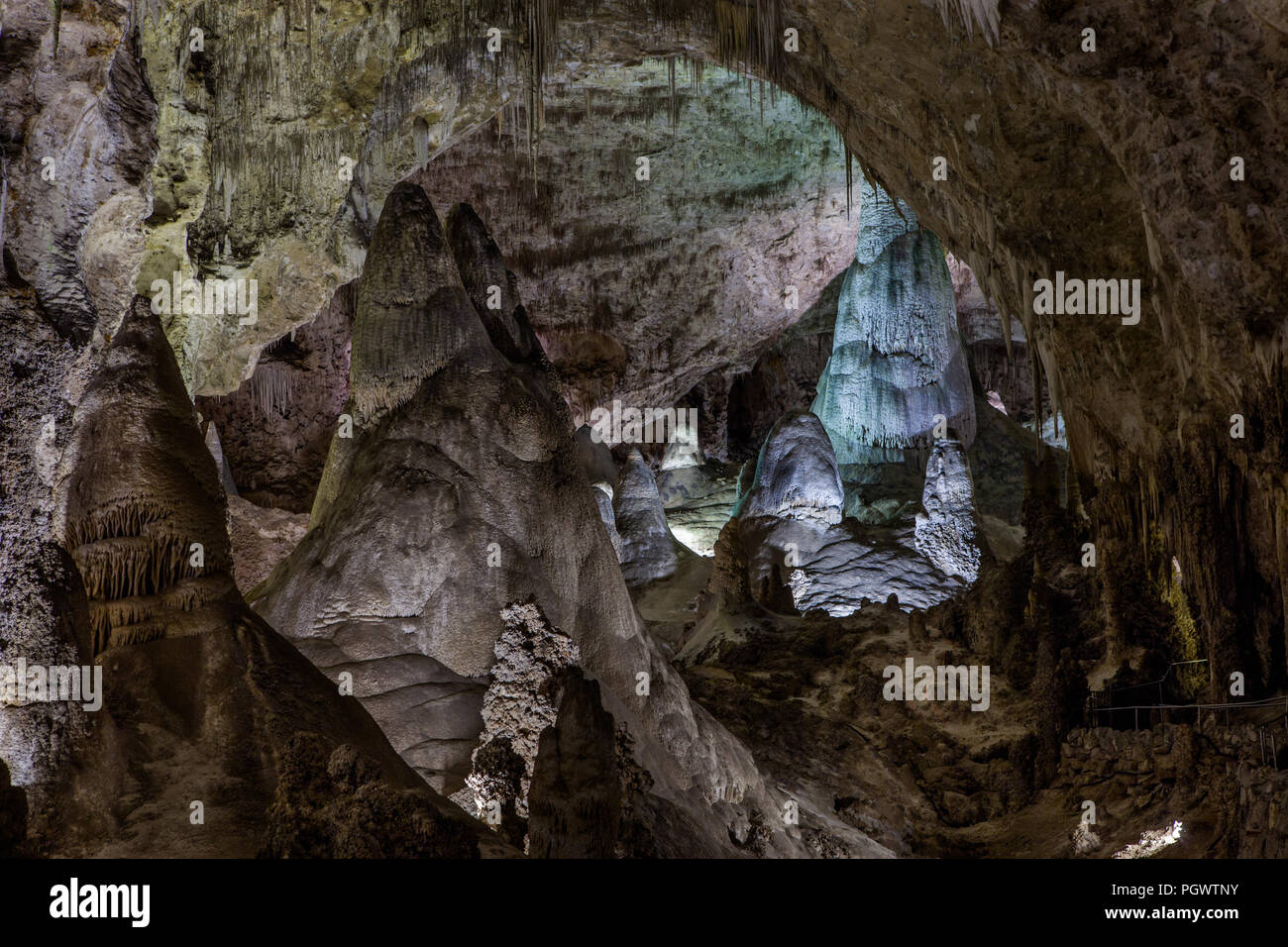 Caves at carlsbad caverns hi-res stock photography and images - Alamy
