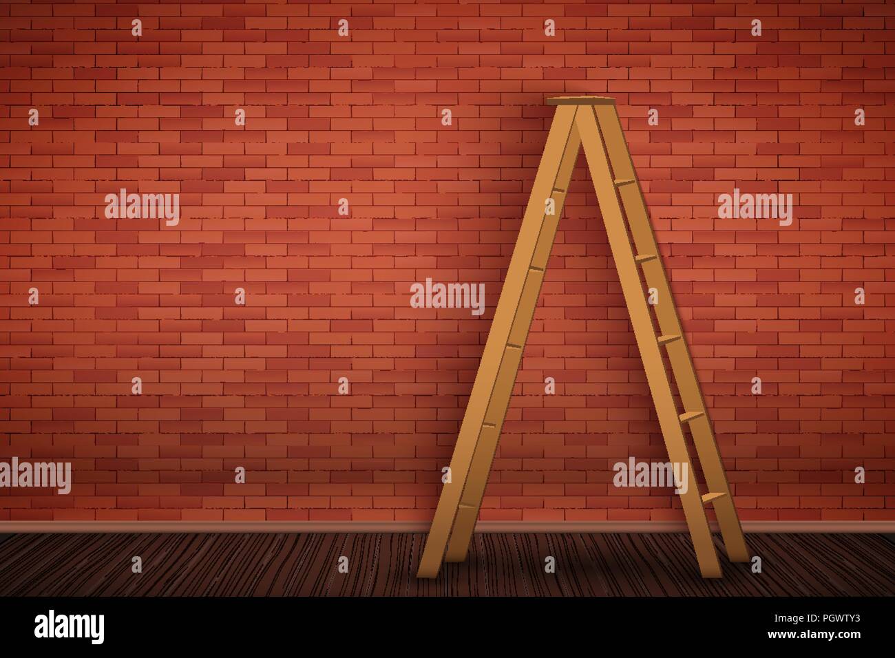 Building facade red wall Stock Vector Images - Alamy