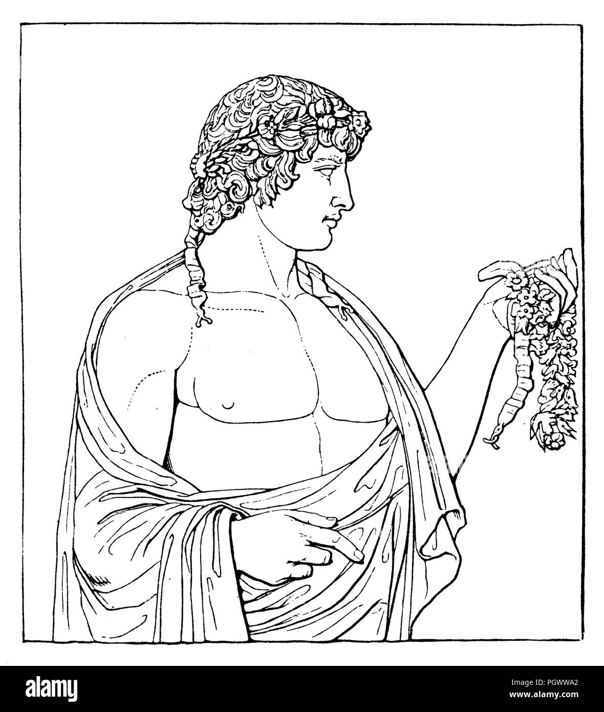 Antinous hi-res stock photography and images - Alamy